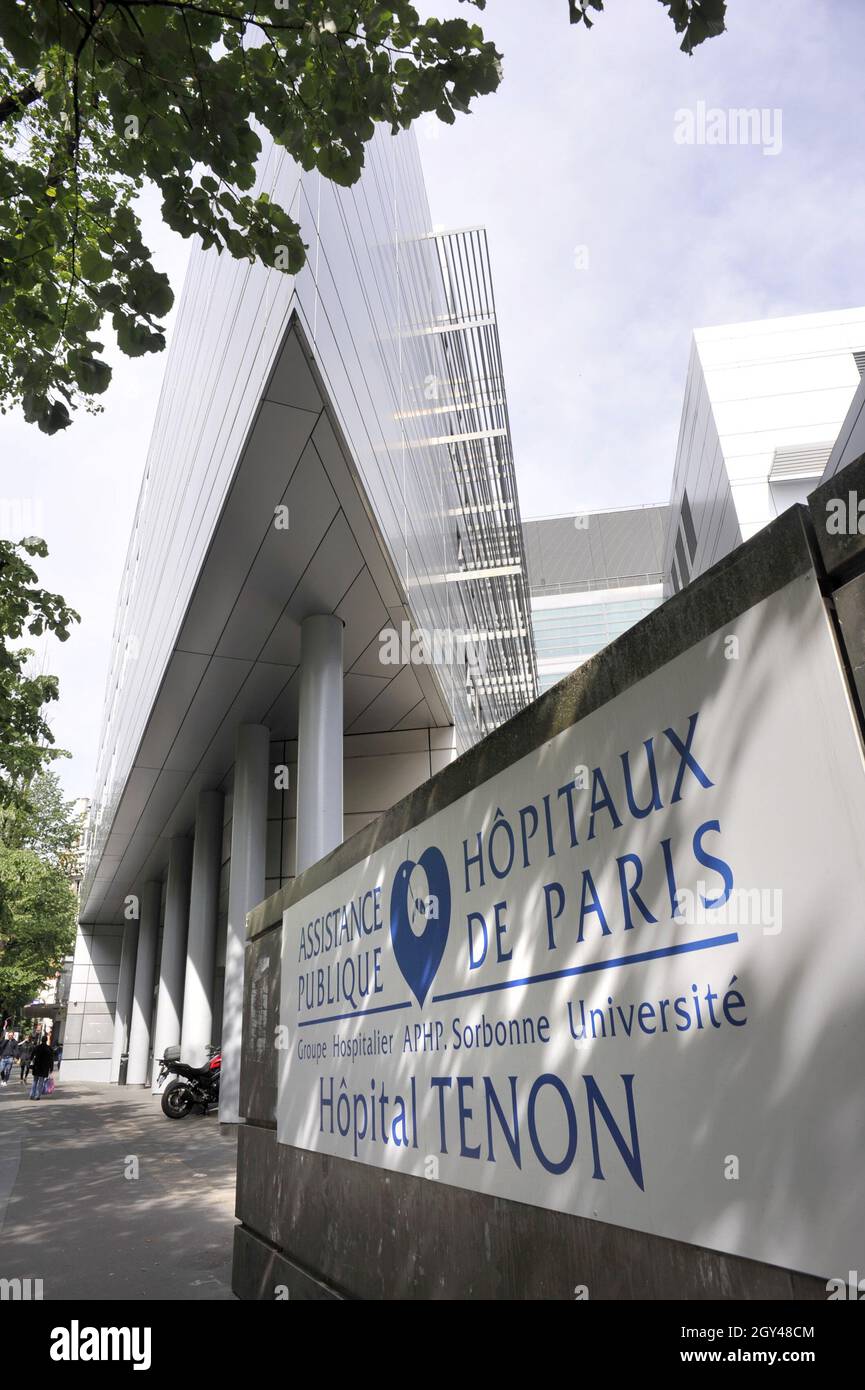 FRANCE. PARIS (75) TENON HOSPITAL IN THE 20 TH DISTRICT Stock Photo - Alamy
