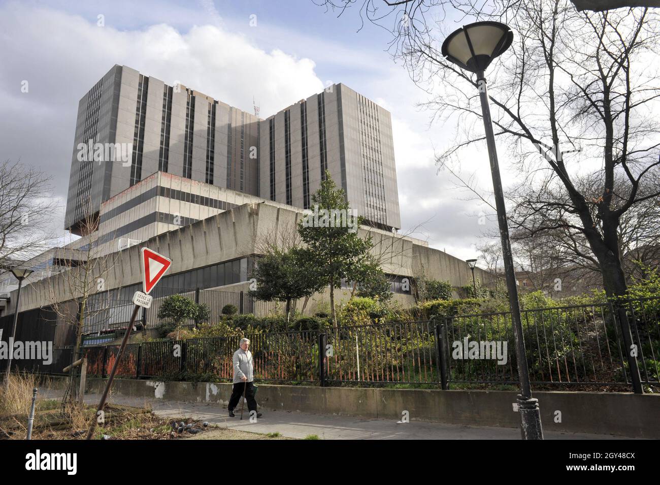 FRANCE. PARIS (75) BICHAT HOSPITAL IN THE 18 TH DISTRICT Stock Photo ...