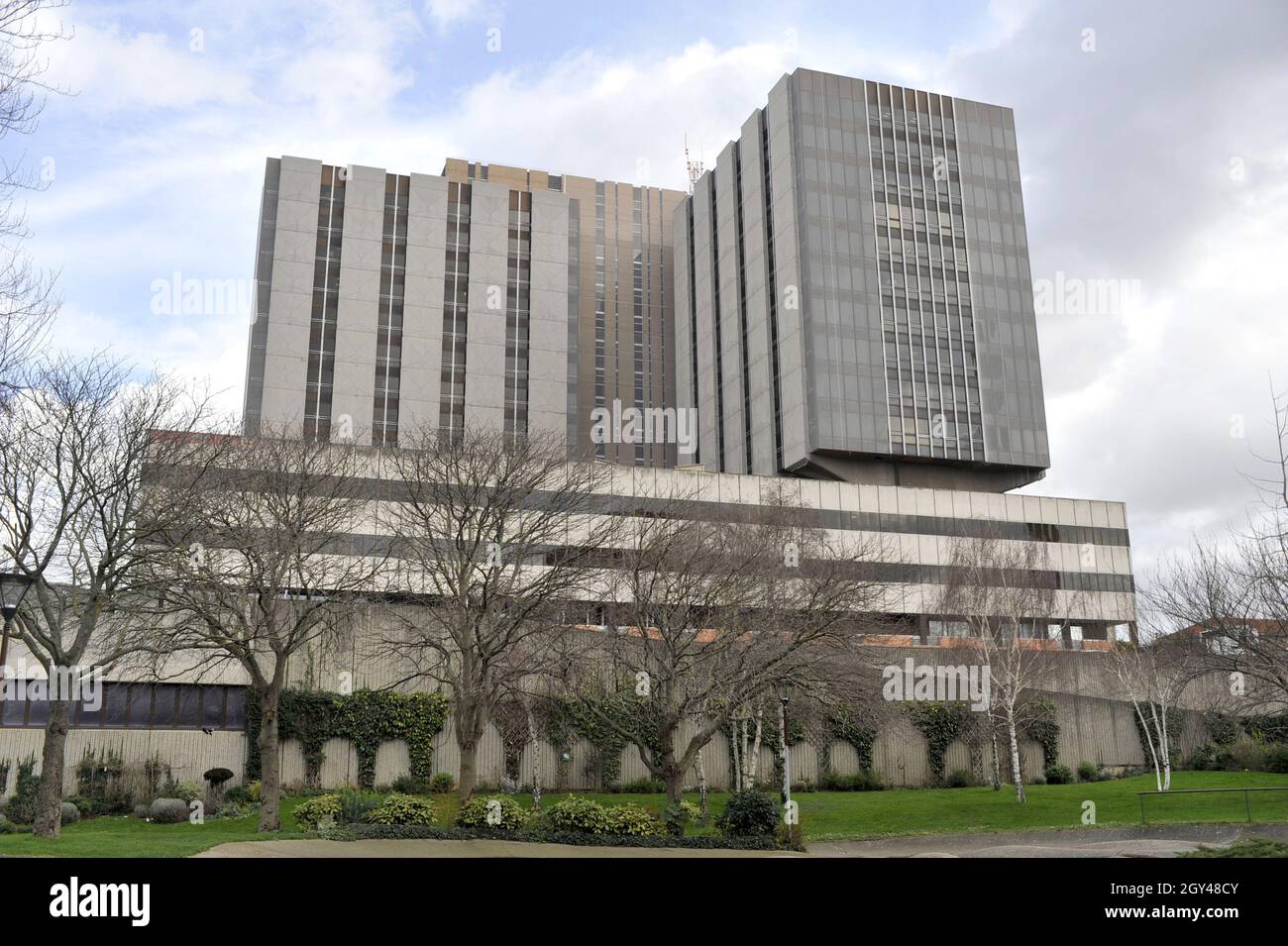 FRANCE. PARIS (75) BICHAT HOSPITAL IN THE 18 TH DISTRICT Stock Photo ...