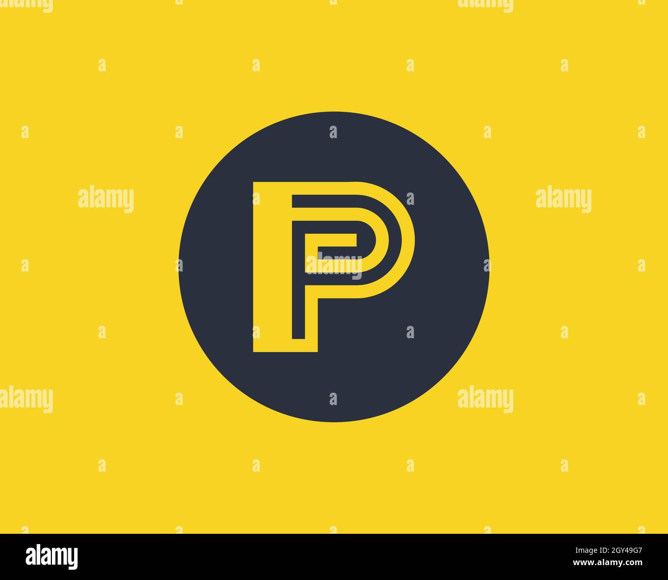 Bio p logo Stock Vector Images - Alamy