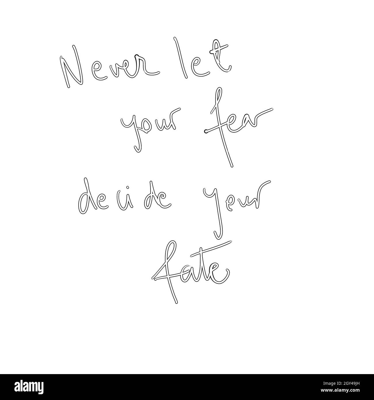 positive inspiring quotes Stock Photo - Alamy