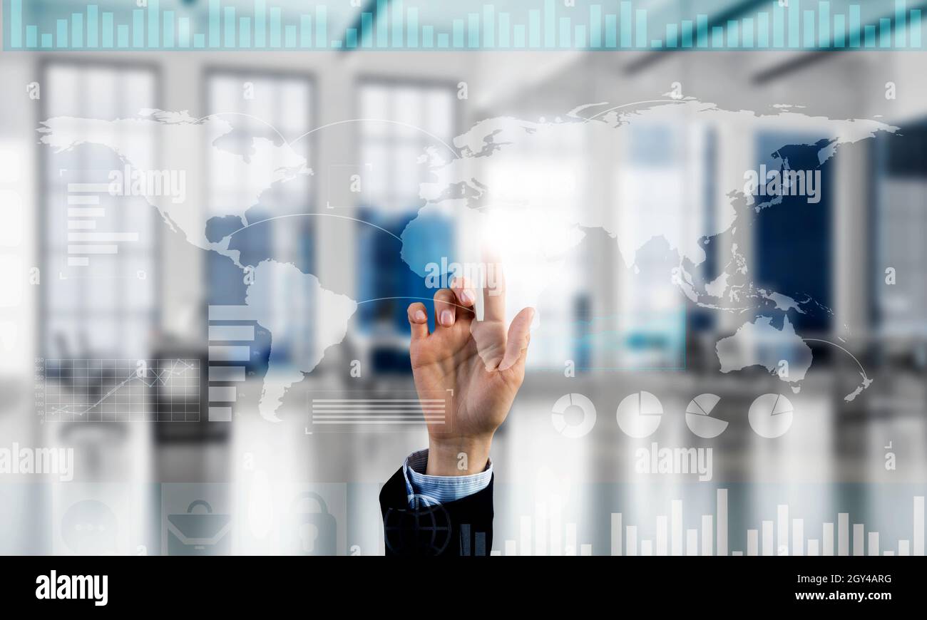 Concept of using modern technologies for business globalization and ...