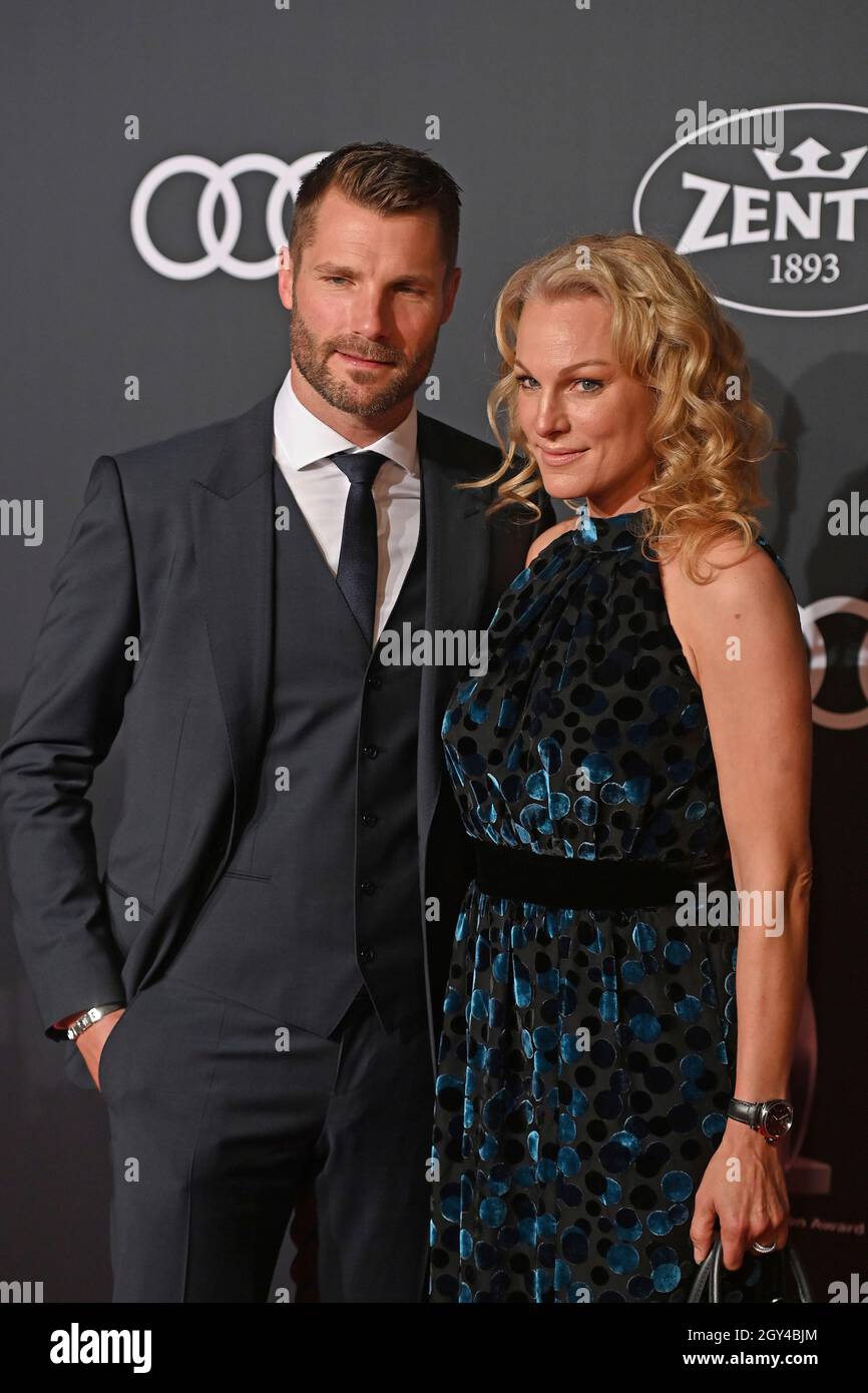 Martin TOMCZYK (racing driver) with his wife Christina (née SURER ...