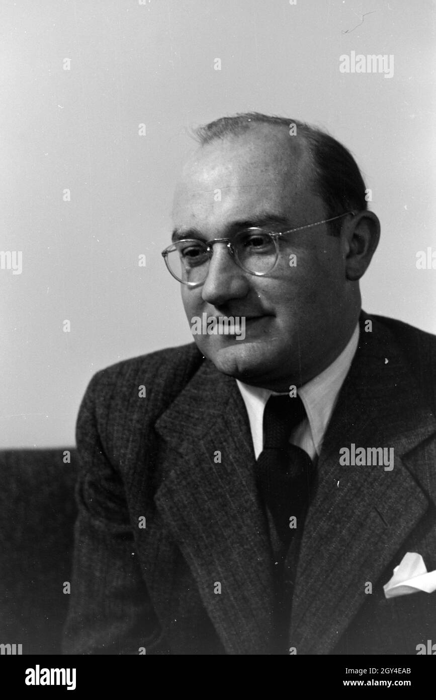 Deutschland 1930er jahre portrait of the architect franz ruff hi-res ...