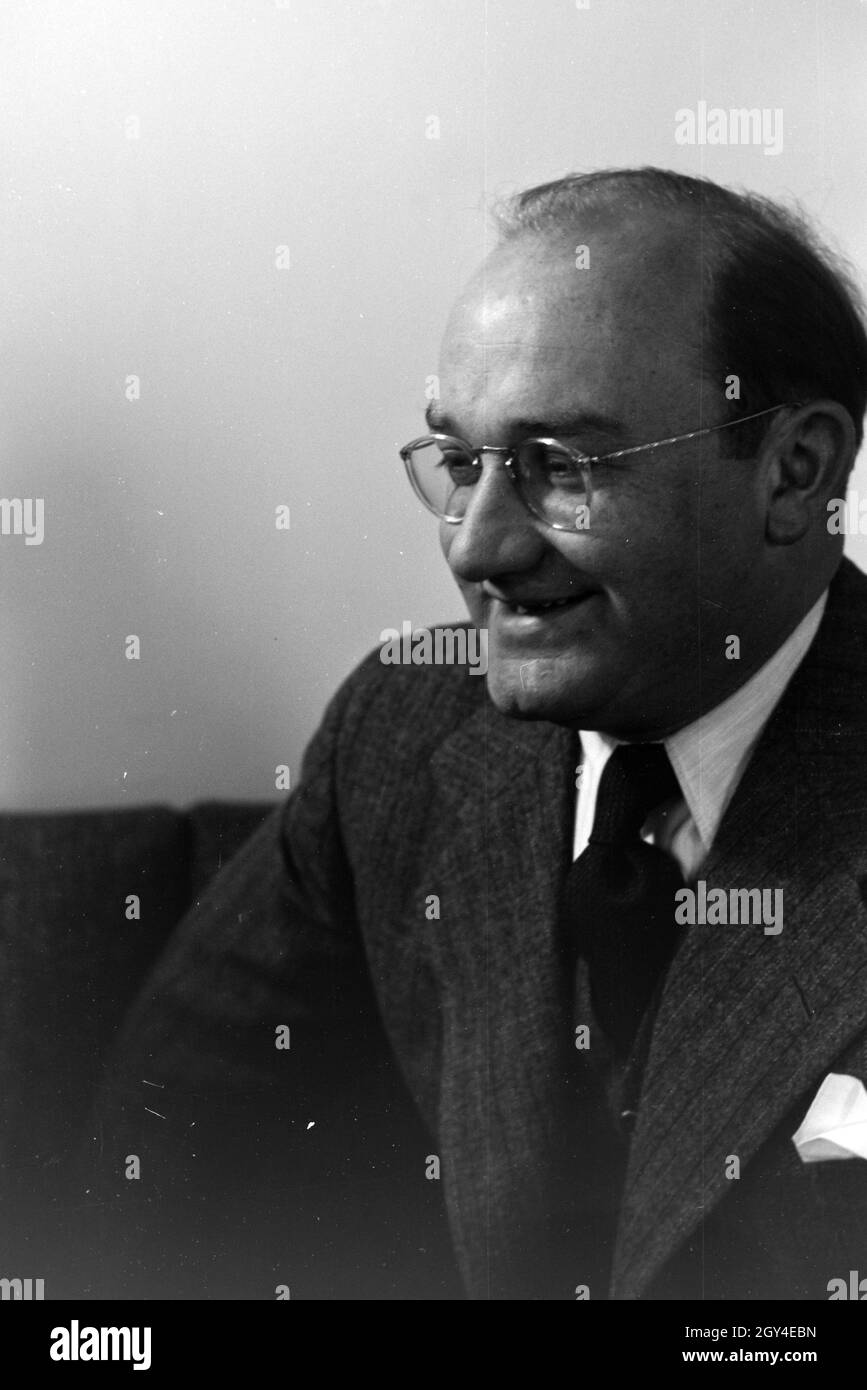 Deutschland 1930er jahre portrait of the architect franz ruff hi-res ...