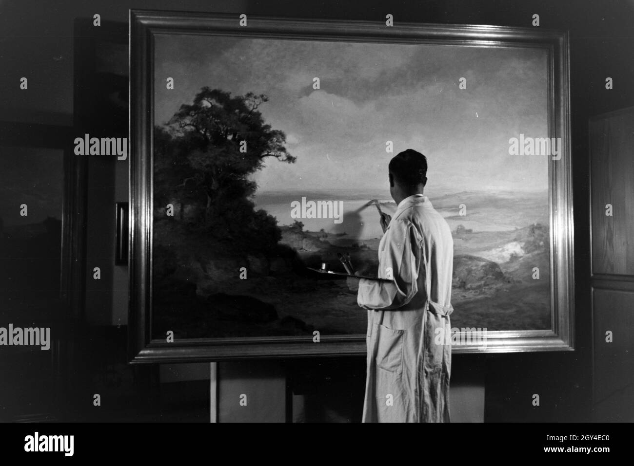 Künstler maler Black and White Stock Photos & Images - Alamy