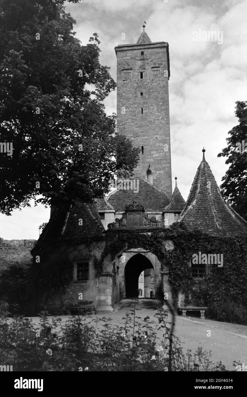 Burgtor gate tower Black and White Stock Photos & Images - Alamy