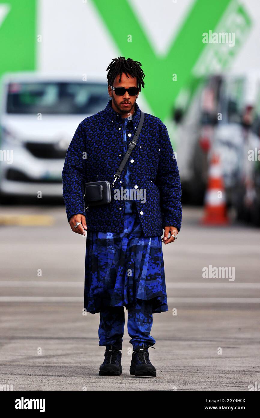 Istanbul Park, Turkey. 07th Oct, 2021. Lewis Hamilton (GBR) Mercedes ...