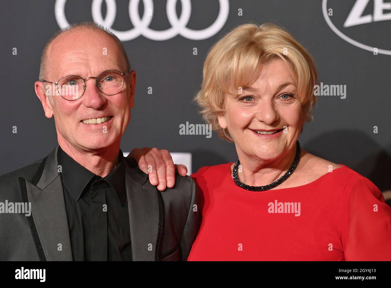 Saskia VESTER (actress), with husband Robert FLOERKE. AUDI GENERATION ...
