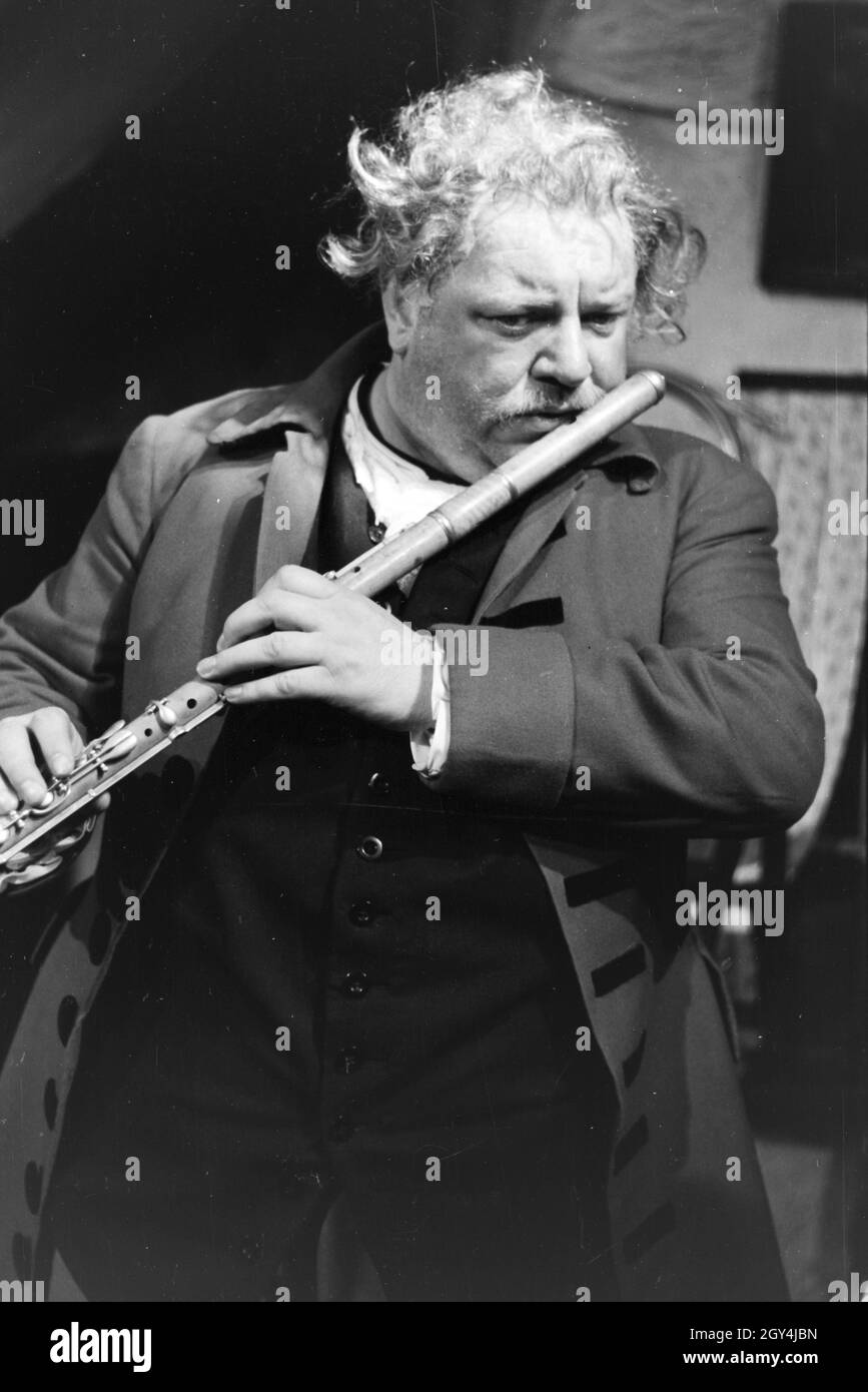 Der deutsche Schauspieler Heinrich George in seiner Rolle als ...
