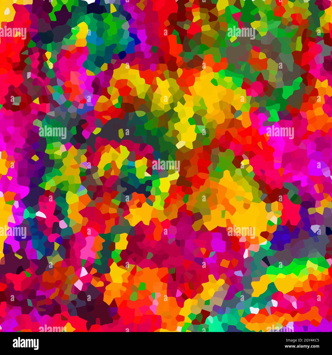 Multicolored background of rainbow spots. Vector illustration Stock ...