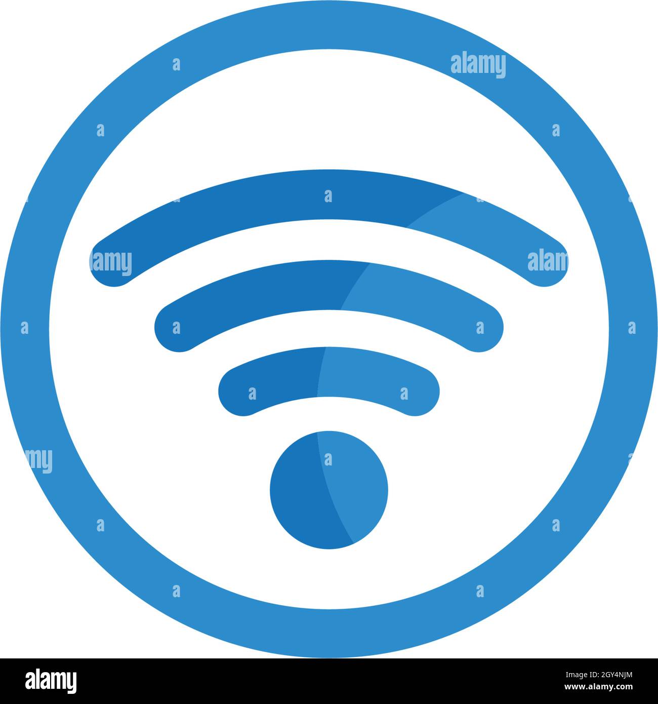 wireless Logo Template vcetor illustration Stock Vector Image & Art - Alamy
