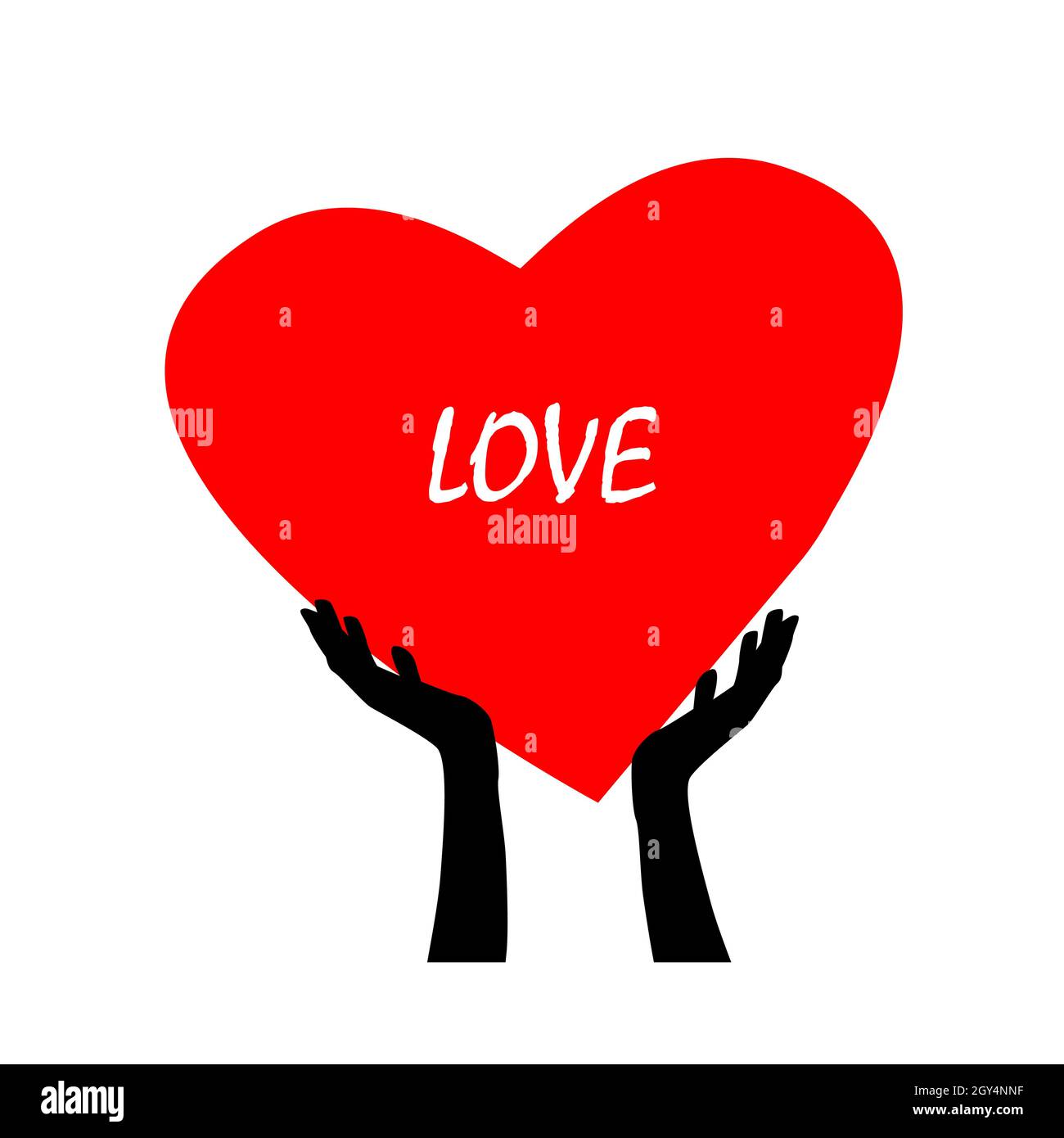 Hands holding child hand Stock Vector Images - Alamy