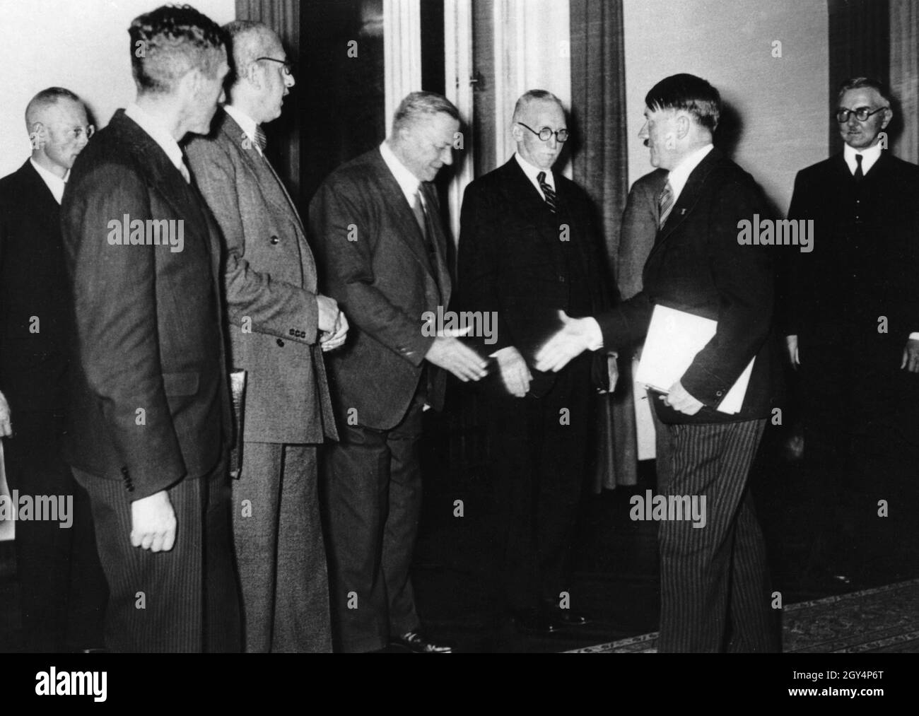 Hitler industrialists hi-res stock photography and images - Alamy