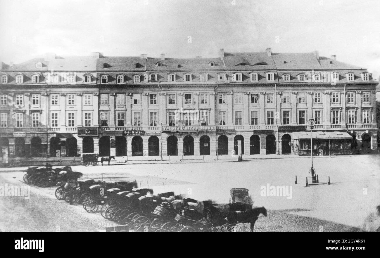 "The photograph by Friedrich Albert Schwartz from 1865 shows the first ...