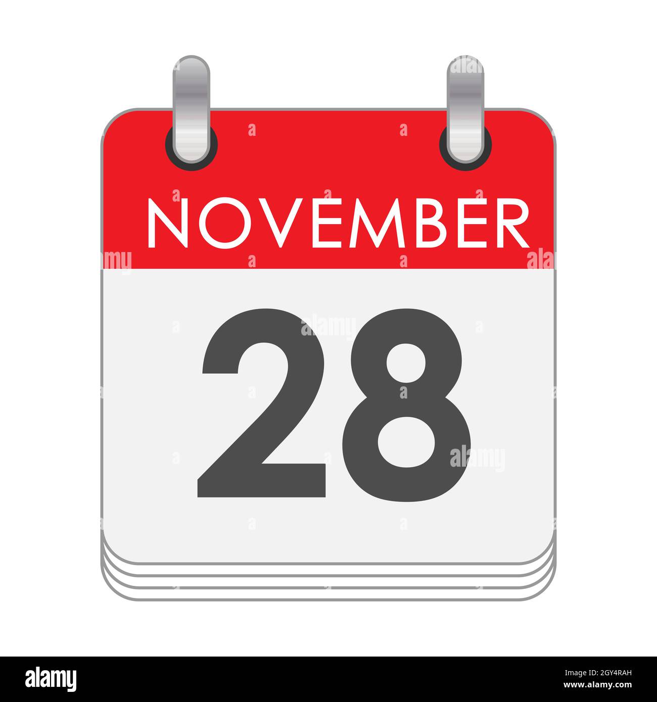 November 28 Stock Vector Images - Alamy