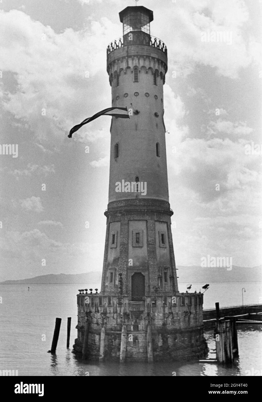 The New Lighthouse is the southernmost lighthouse of Germany and stands ...