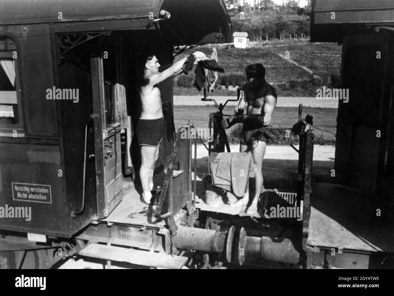 German soldiers world war ii train Black and White Stock Photos ...