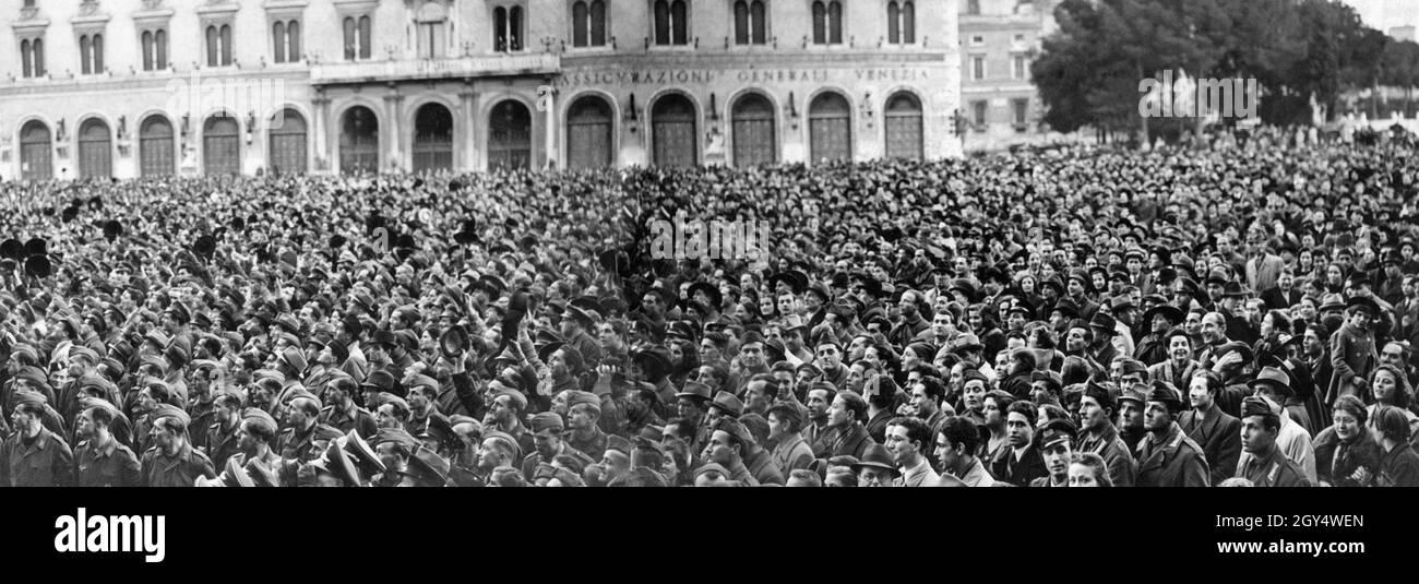 Mussolini was received at the Palazzo Venezia in Rome on 24 February ...