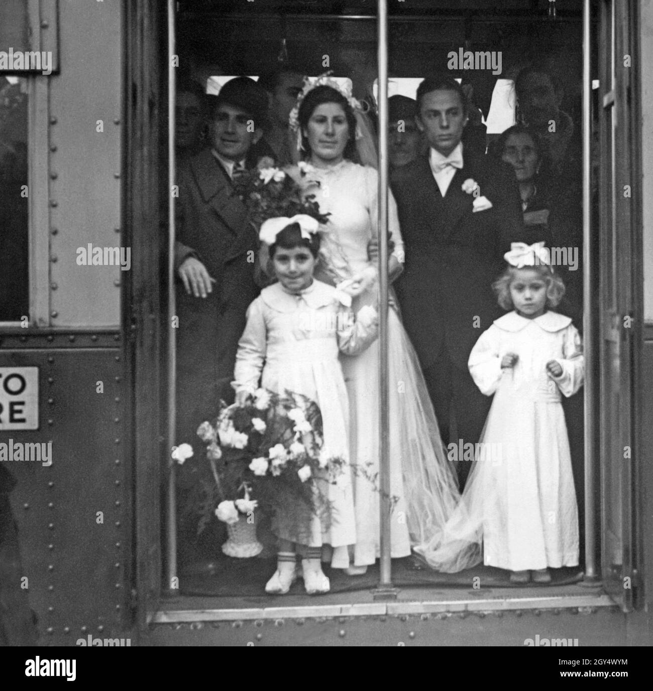 On November 10, 1941, a wedding took place in Milan where the bride ...