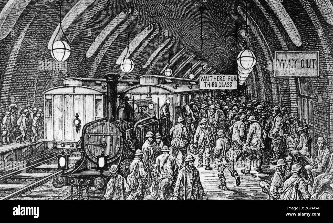 Rush hour in time Black and White Stock Photos & Images - Alamy