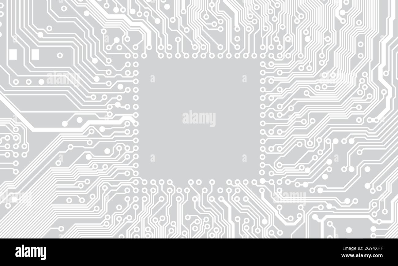 Circuit board background. Technological concept design, light ...