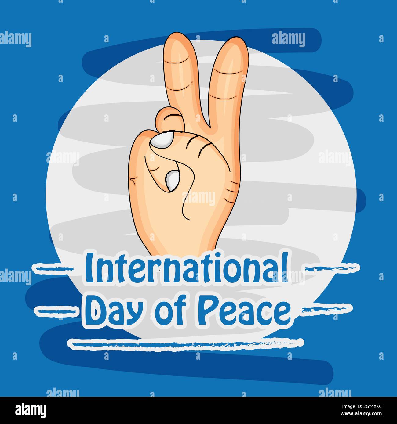 World international day peace Stock Vector Images - Alamy