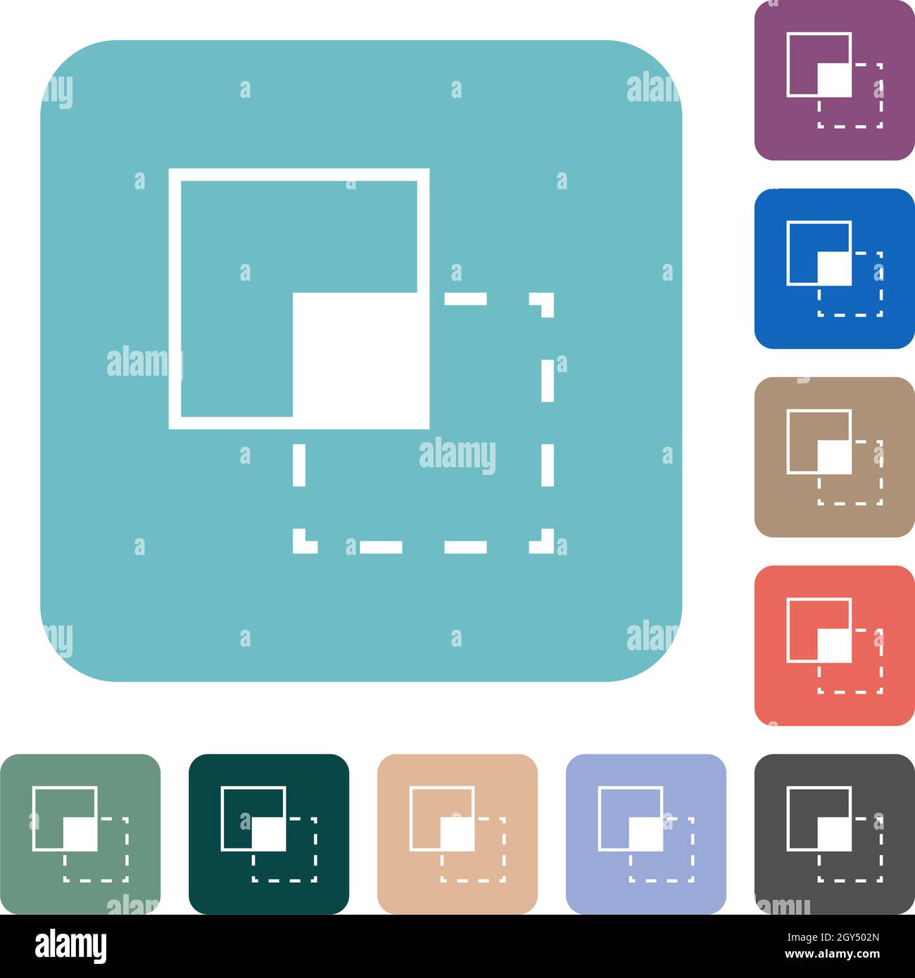 Squares for clipping mask hi-res stock photography and images - Alamy