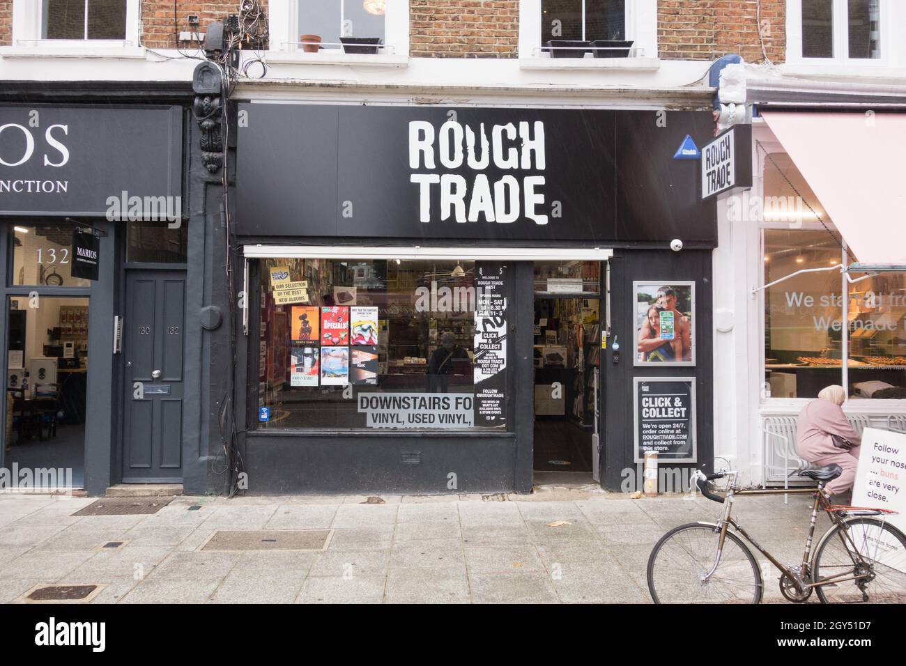 Rough Trade West record store, Talbot Road, London, W11, England, UK ...