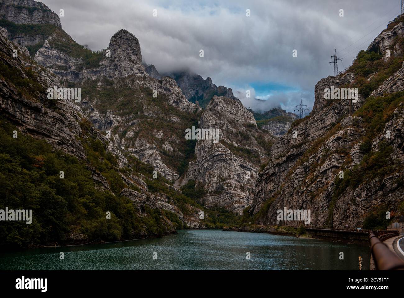 Beautiful Matka Canyon in central Skopje, North Macedonia Stock Photo ...