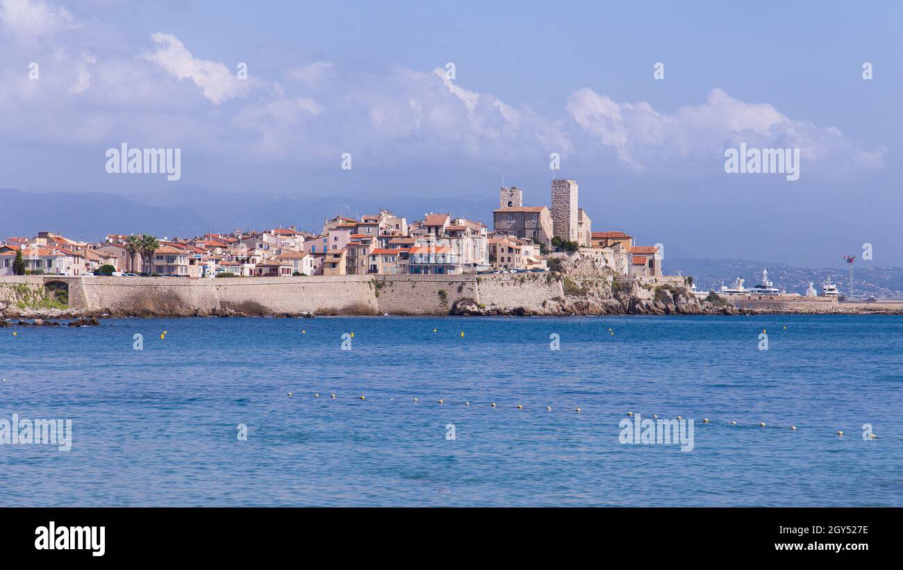 Ancient coastal city antibes hi-res stock photography and images - Alamy