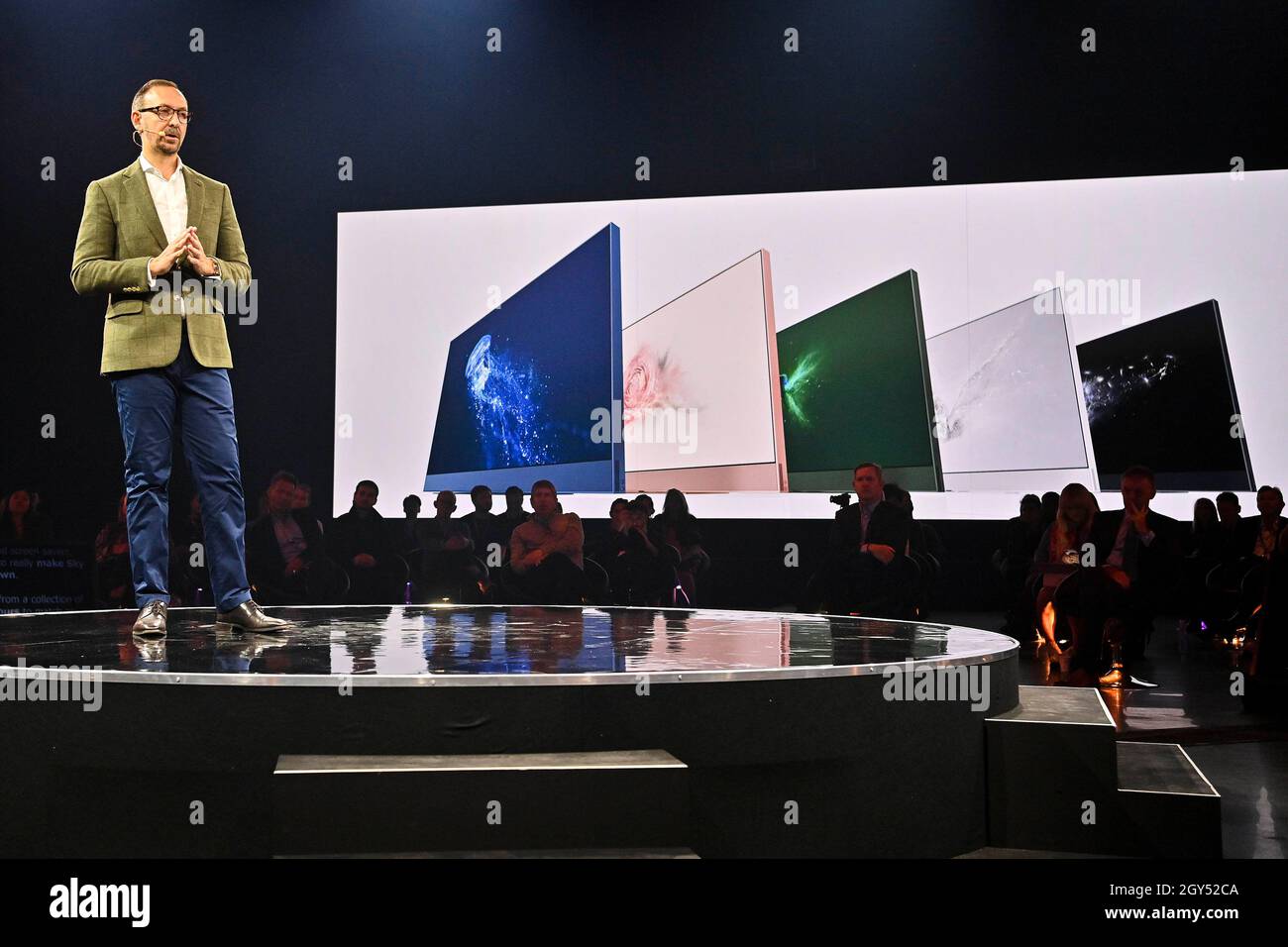 EDITORIAL USE ONLY EVP and CEO UK & Europe, Stephen Van Rooyen speaking ...