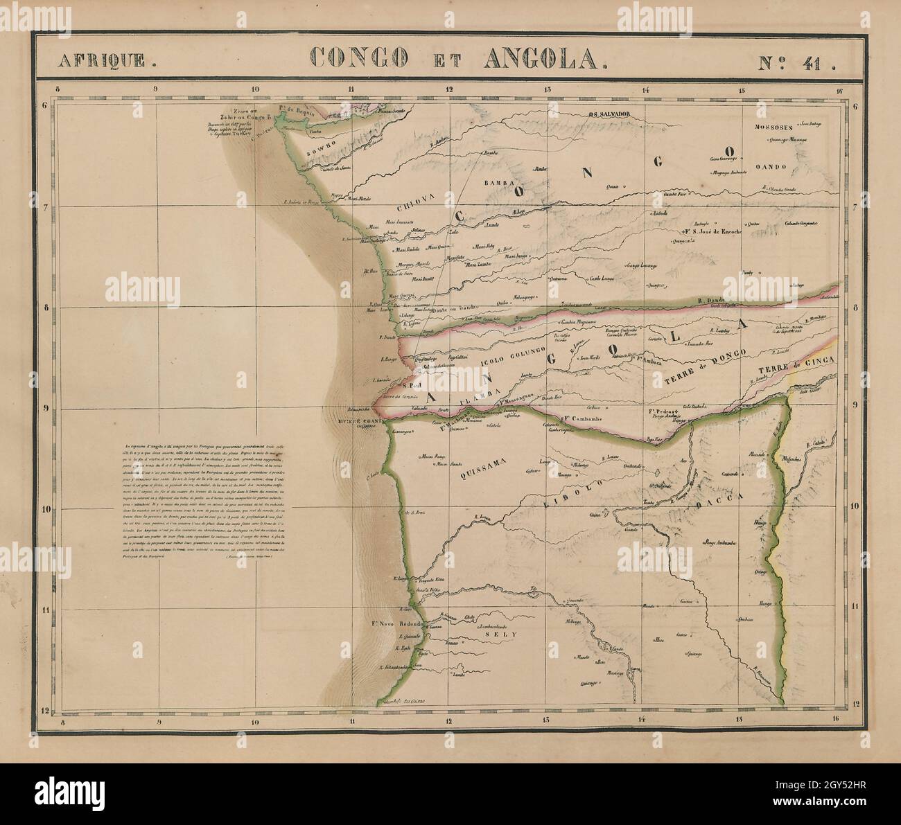 Angola map hi-res stock photography and images - Alamy