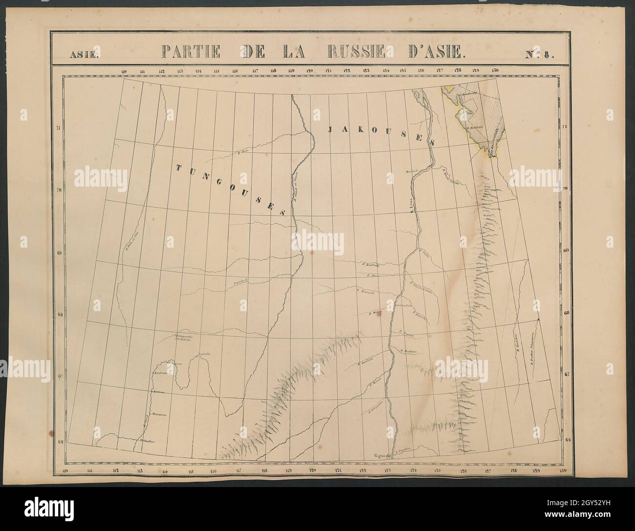 Map of lena hi-res stock photography and images - Alamy