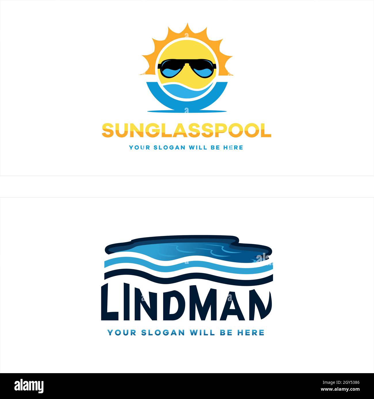 Swimming pool background life Stock Vector Images - Alamy