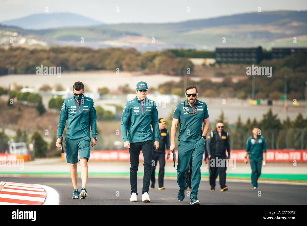 Istanbul Park, Turkey. 07th Oct, 2021. Lance Stroll (CDN) Aston Martin ...