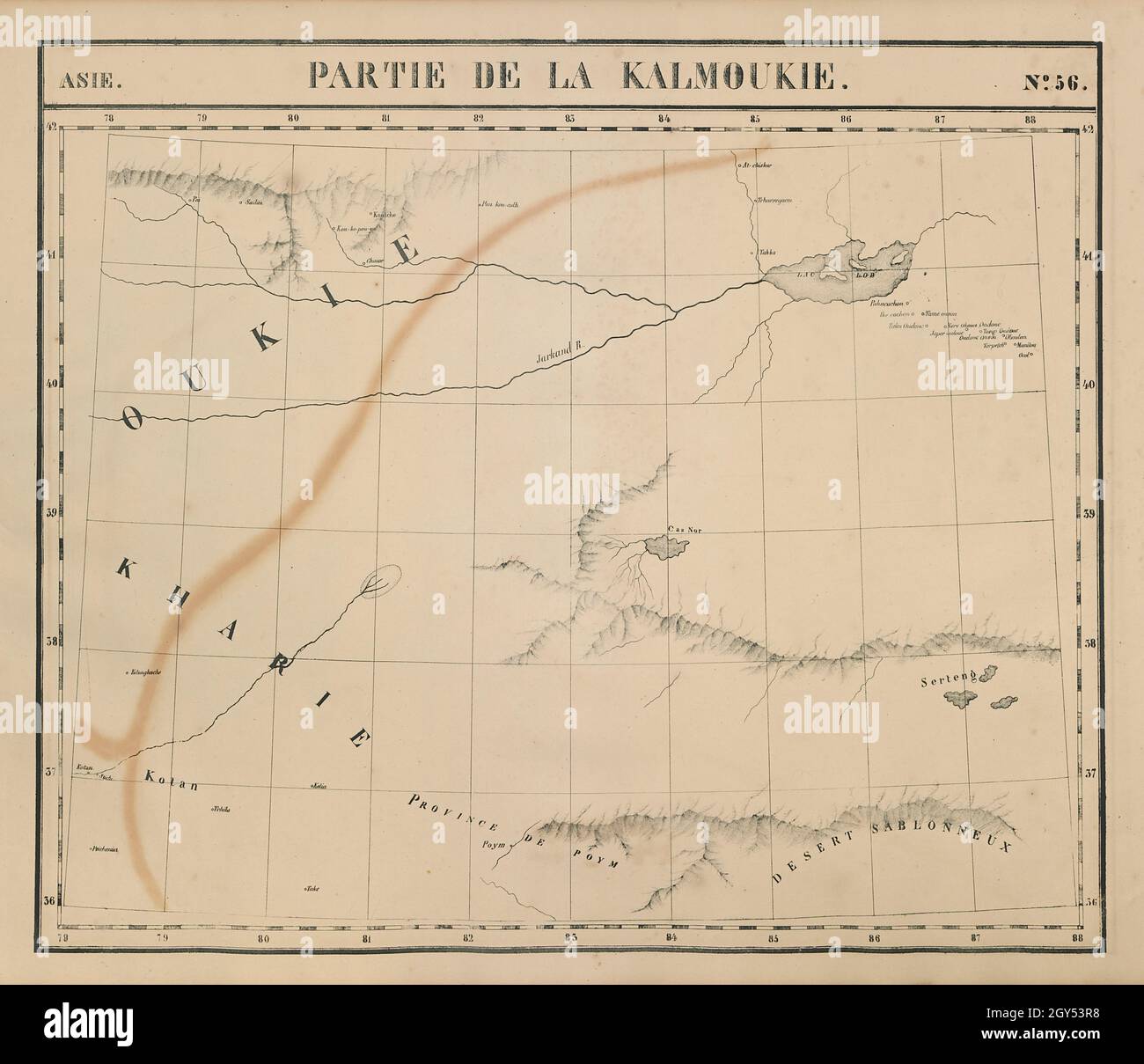 Asie Kalmoukie #56 China Taklamakan Yarkand Tibet Qinghai VANDERMAELEN ...