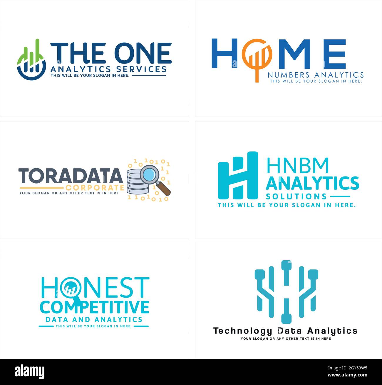 Analytics logo Stock Vector Images - Alamy