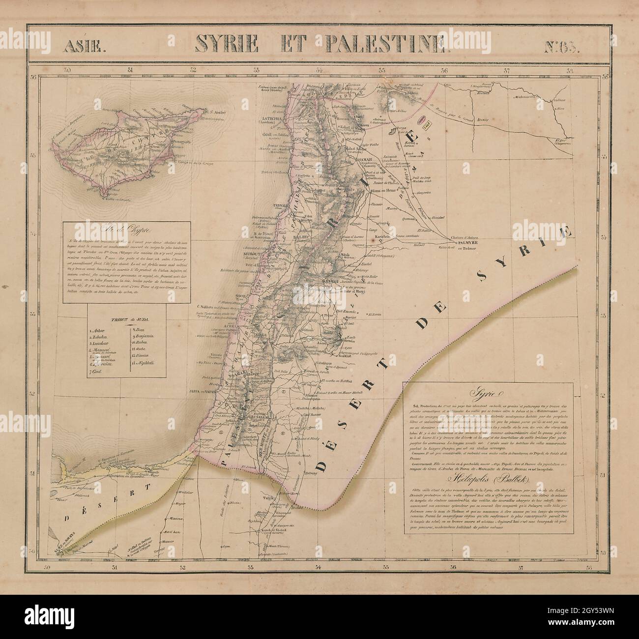 Cyprus israel map hi-res stock photography and images - Alamy