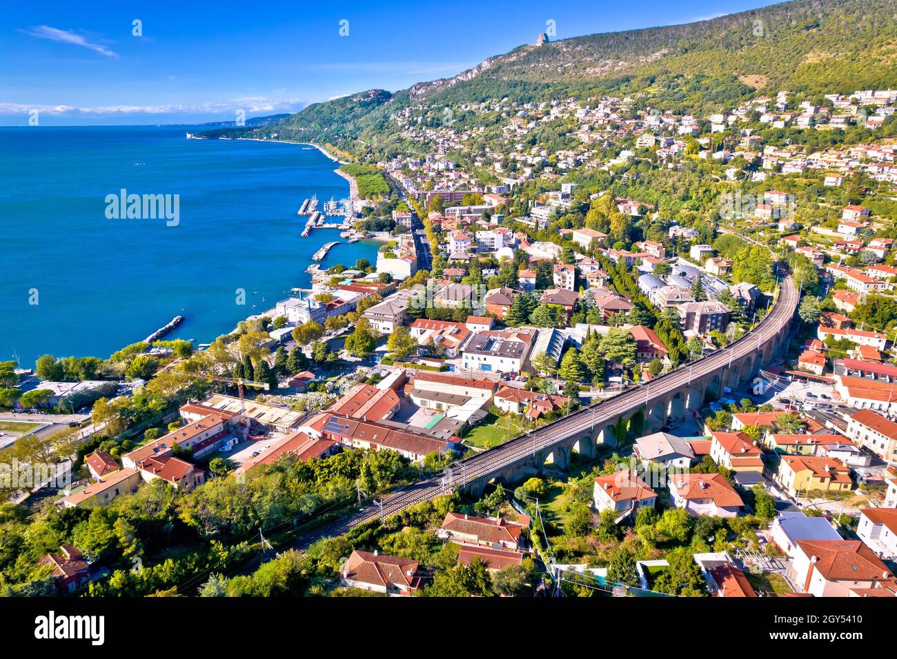 Aerial historic site landmark architectural architecture hi-res stock ...