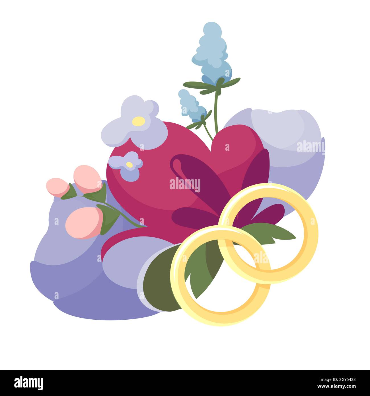 Ring flower Stock Vector Images - Alamy
