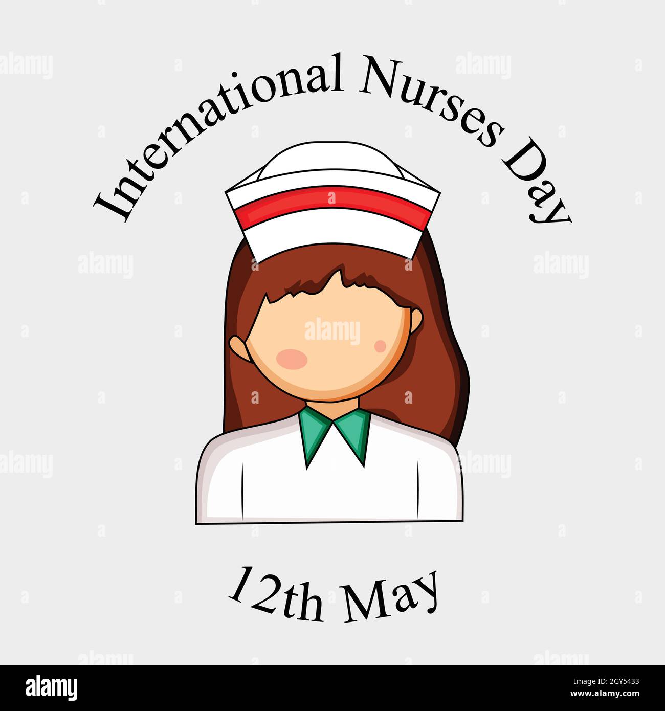 Nurses day wallpaper illustration hi-res stock photography and images ...