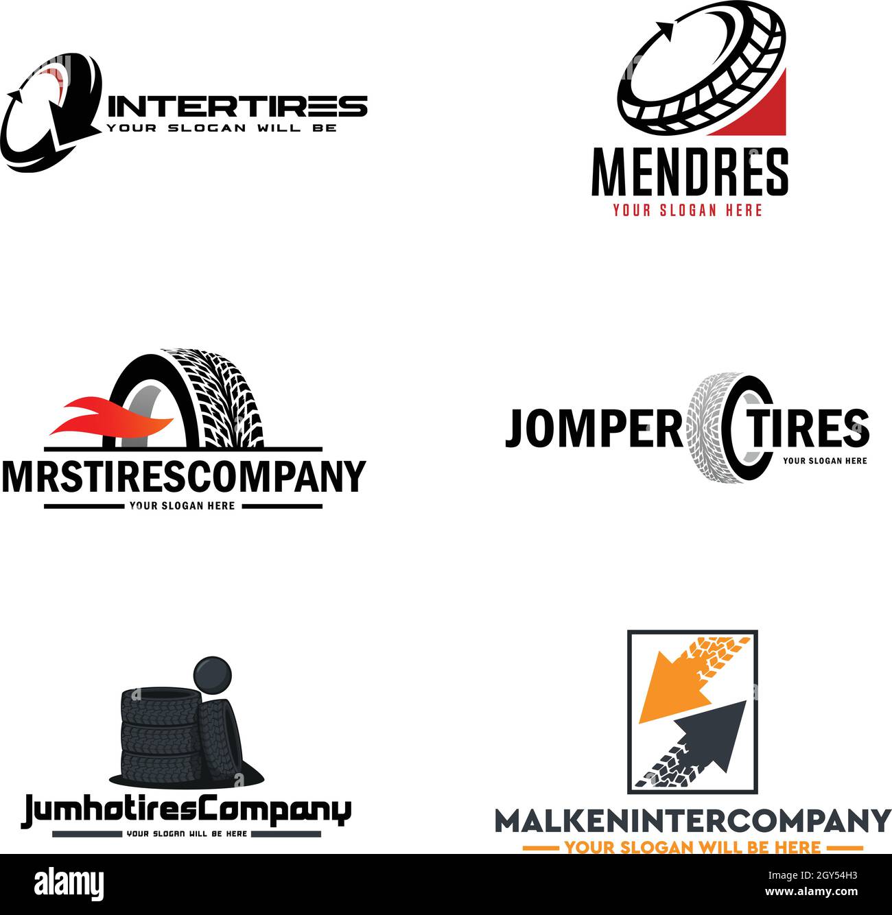 Car tires concept Stock Vector Images - Alamy