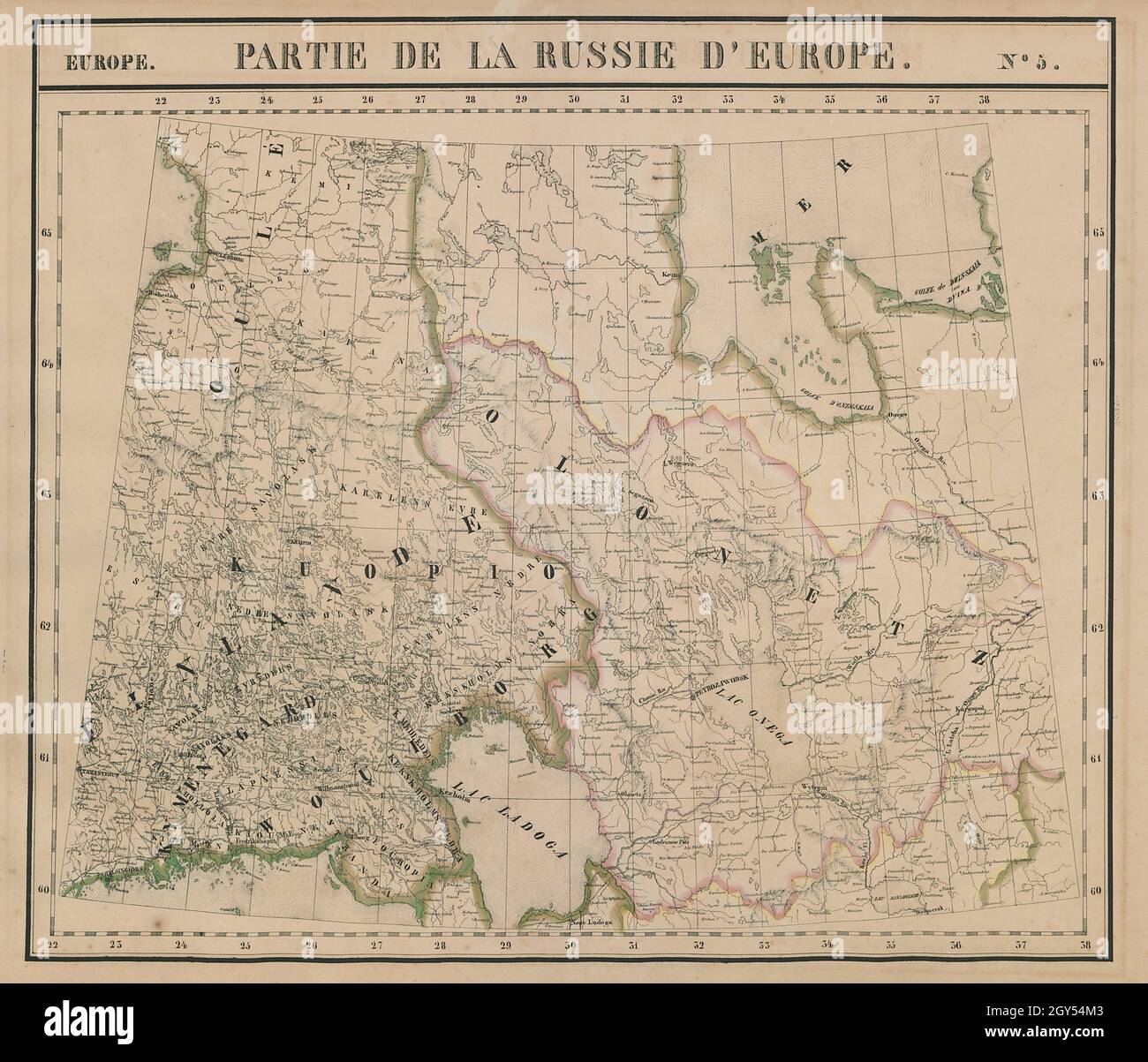 Russie d'Europe #5 Finland. Northwest Russia. Karelia. VANDERMAELEN ...