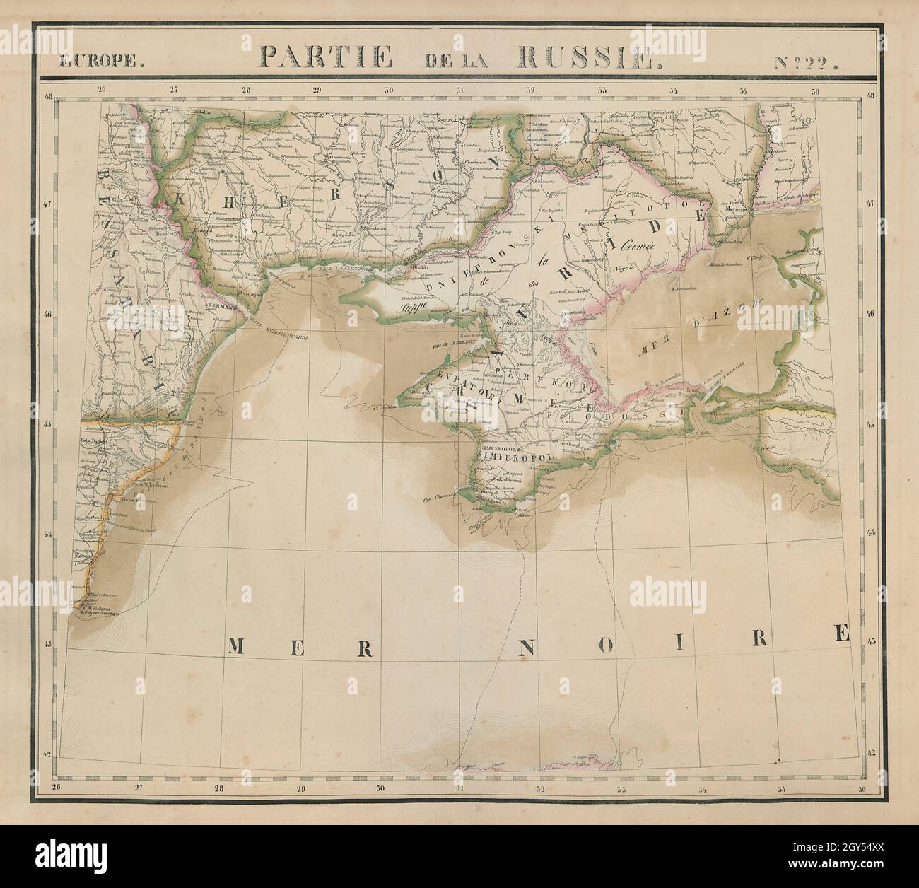 Crimea map hi-res stock photography and images - Alamy