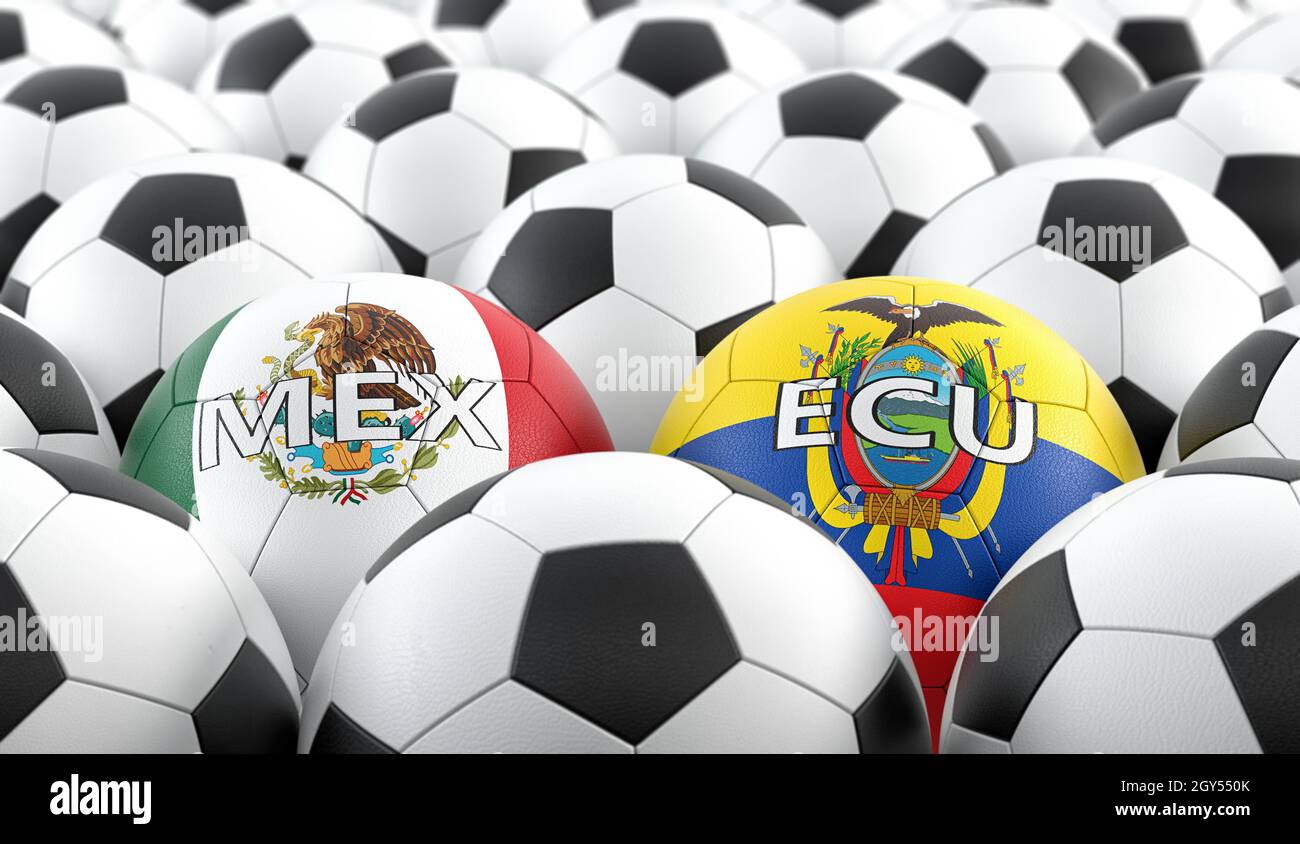 Mexico vs ecuador hi-res stock photography and images - Alamy