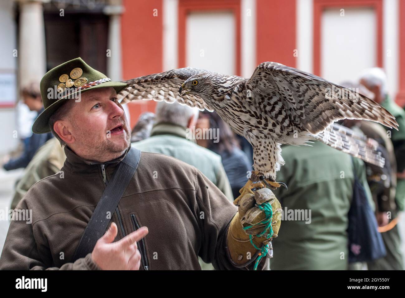 The 54th international falconry meeting hi-res stock photography and ...