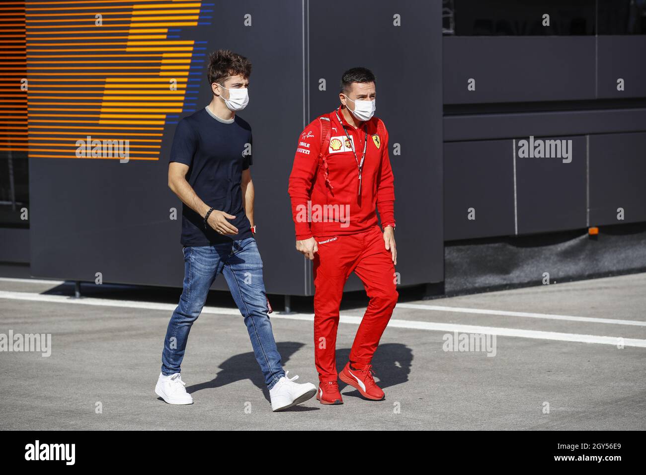 Istanbul Park, Turkey. 07th Oct, 2021. LECLERC Charles (mco), Scuderia ...