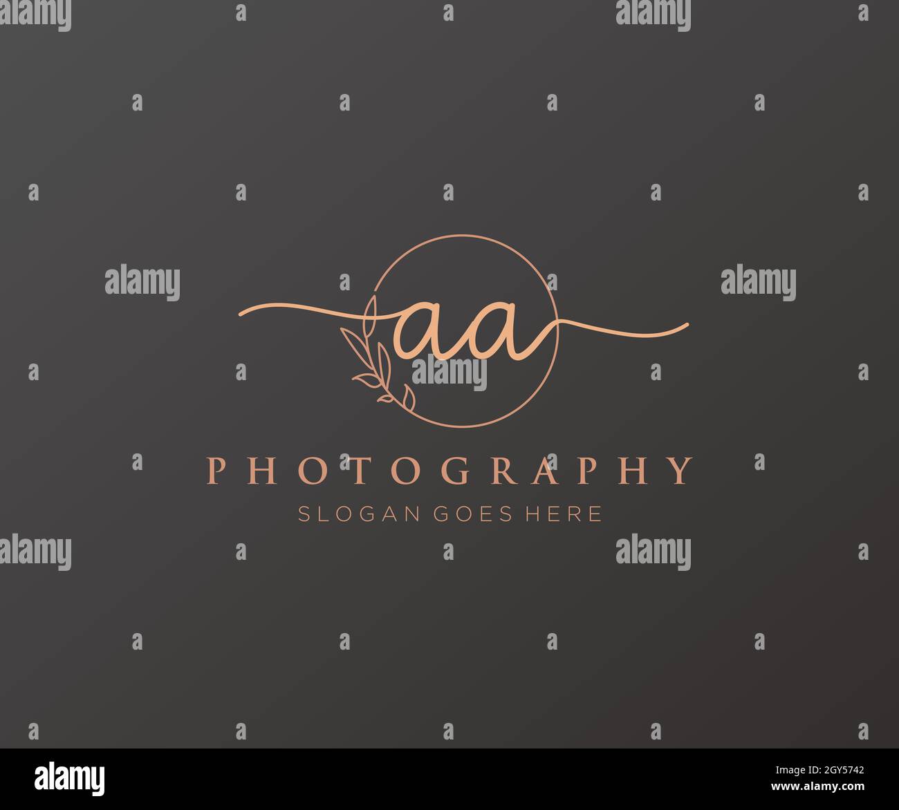 Vintage aa logo Stock Vector Images - Alamy