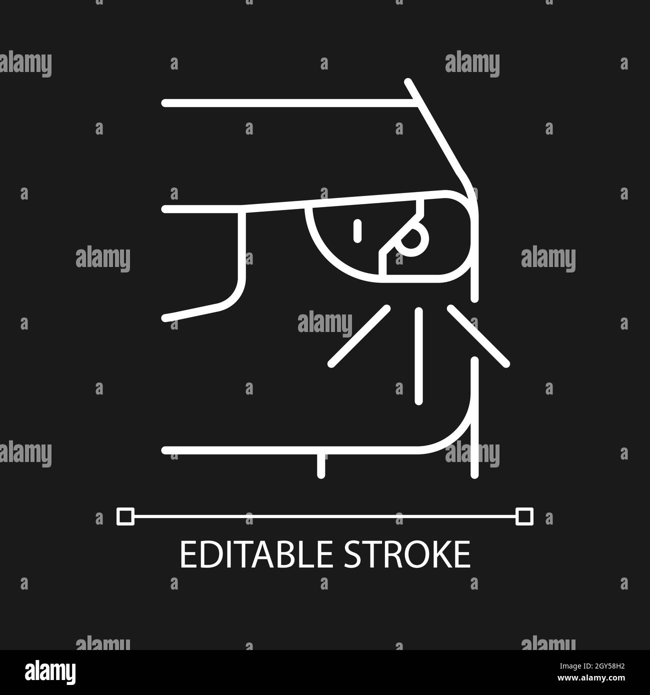 Front broken white crash Black and White Stock Photos & Images - Alamy